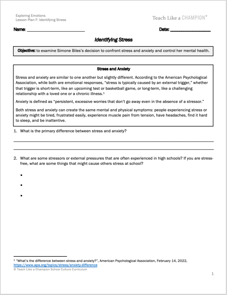 Introducing Our School Culture Curriculum for High School Students ...