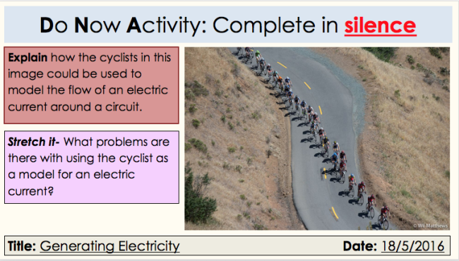 UK Science Teacher Alex Laney Shares Some Outstanding Do Nows | Teach ...