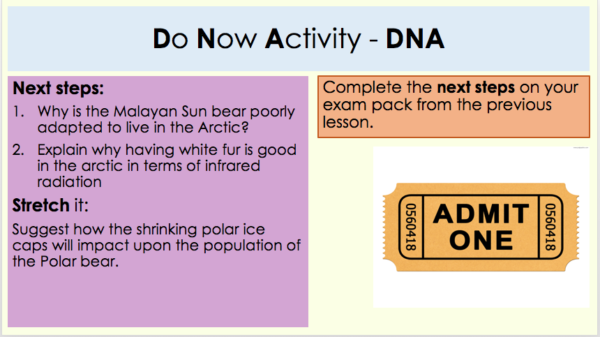 UK Science Teacher Alex Laney Shares Some Outstanding Do Nows | Teach ...