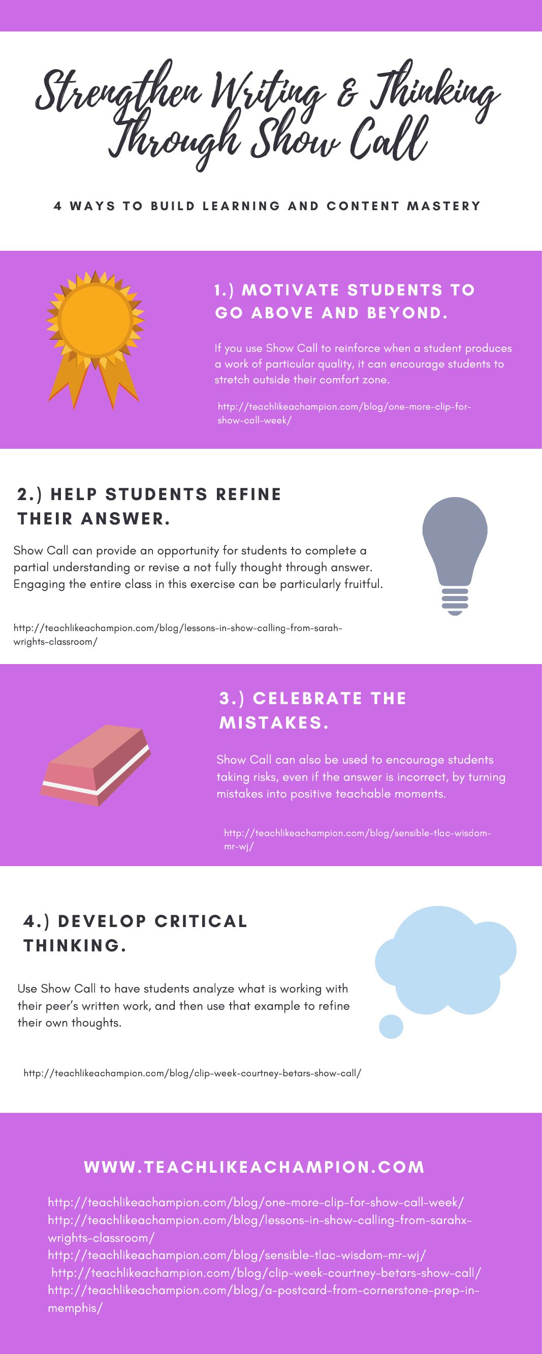 Show Call | Teach Like a Champion